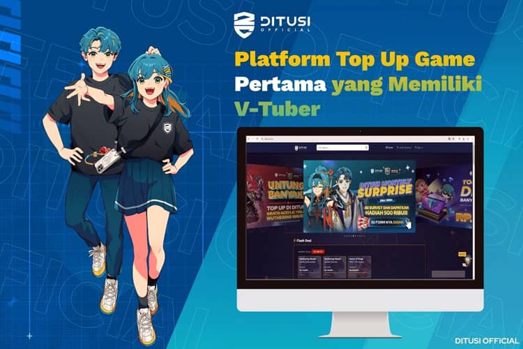 DITUSI Platform Top-up Game Pertama yang Punya V-Tuber - TIMES Indonesia