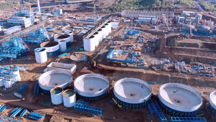 Nickel Smelter for Electric Vehicle Battery Being Built in North Maluku ...